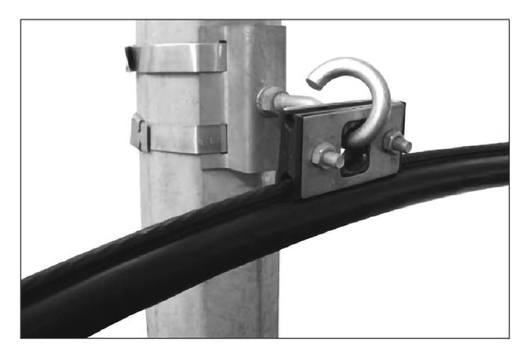 FTTH Suspension Clamp for Figure-8 Cables - Buy Hang Tension High ...